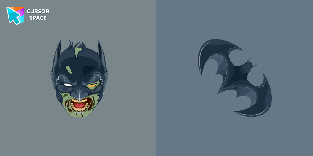 Cursor Zombie Batman For Chrome - Cursor Pack | Cursor Space